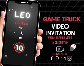 Level 10 Birthday Invitation - Etsy