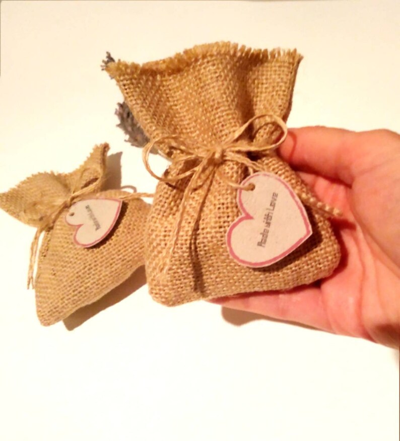 Lavender Scent Bag, Jute Fragrance Bag, Lavender Sachet, Home Scent Bag ...