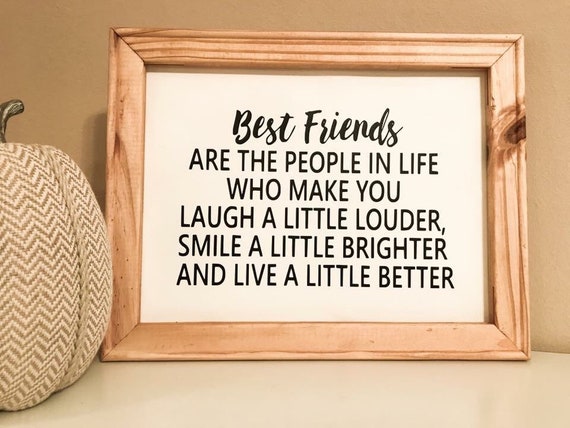 Best Friend Sign Friend Signs Bestie Signs Best Friend | Etsy