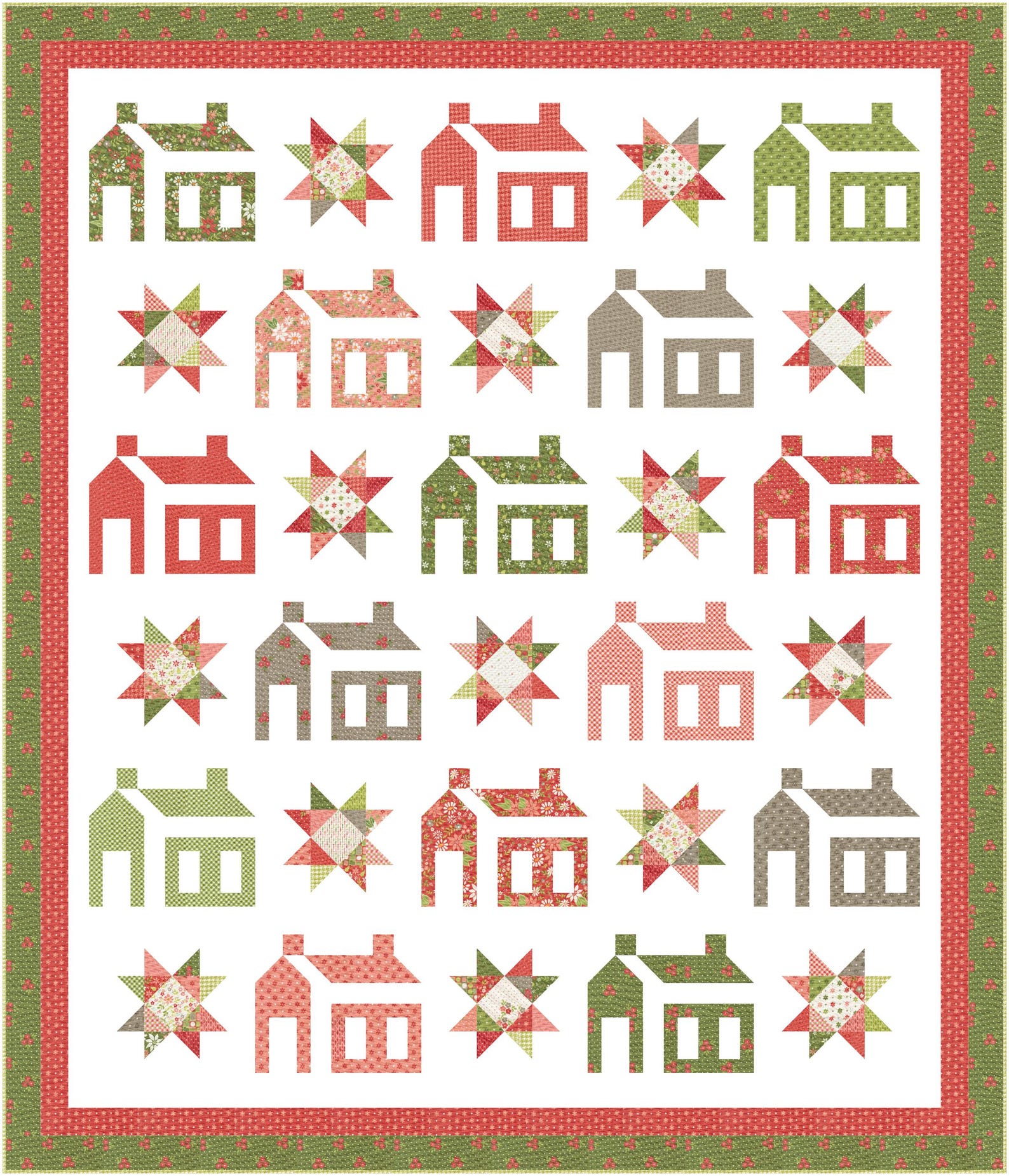 Grandma's House - PDF Pattern - Etsy