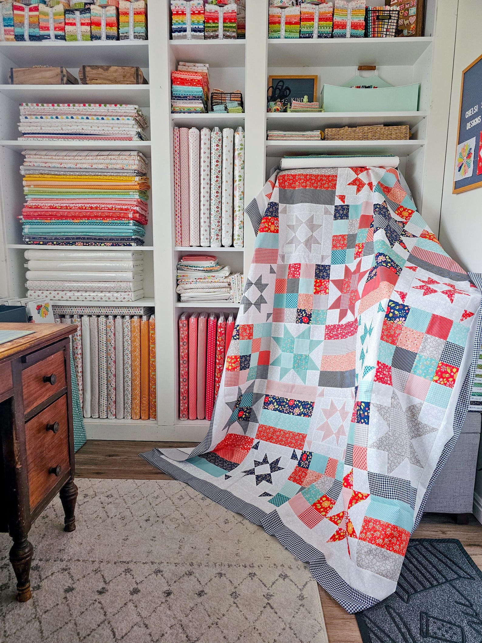 All American Remix Quilt Kit PRE-ORDER - Ships September - Etsy