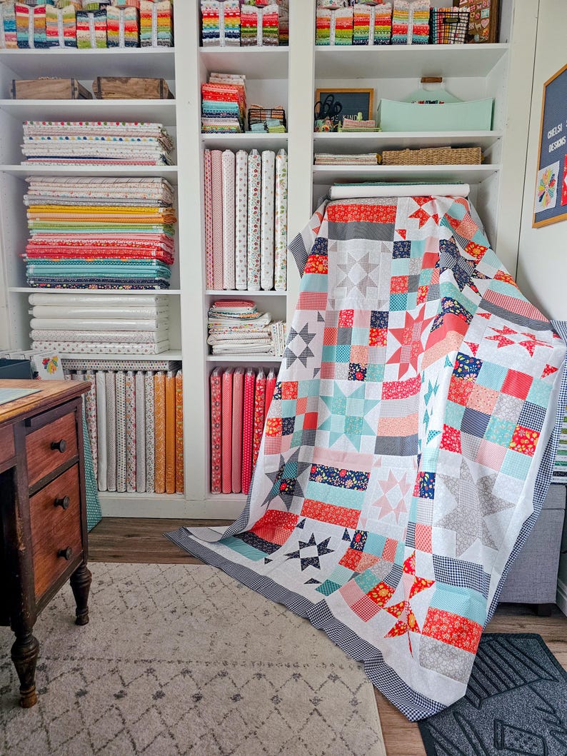 All American Remix Quilt Kit PRE-ORDER - Ships September - Etsy