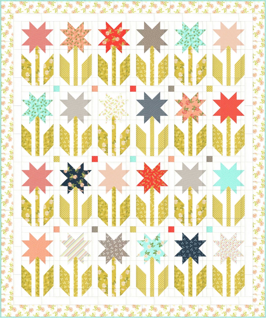 Botanical Garden PDF Pattern - Etsy
