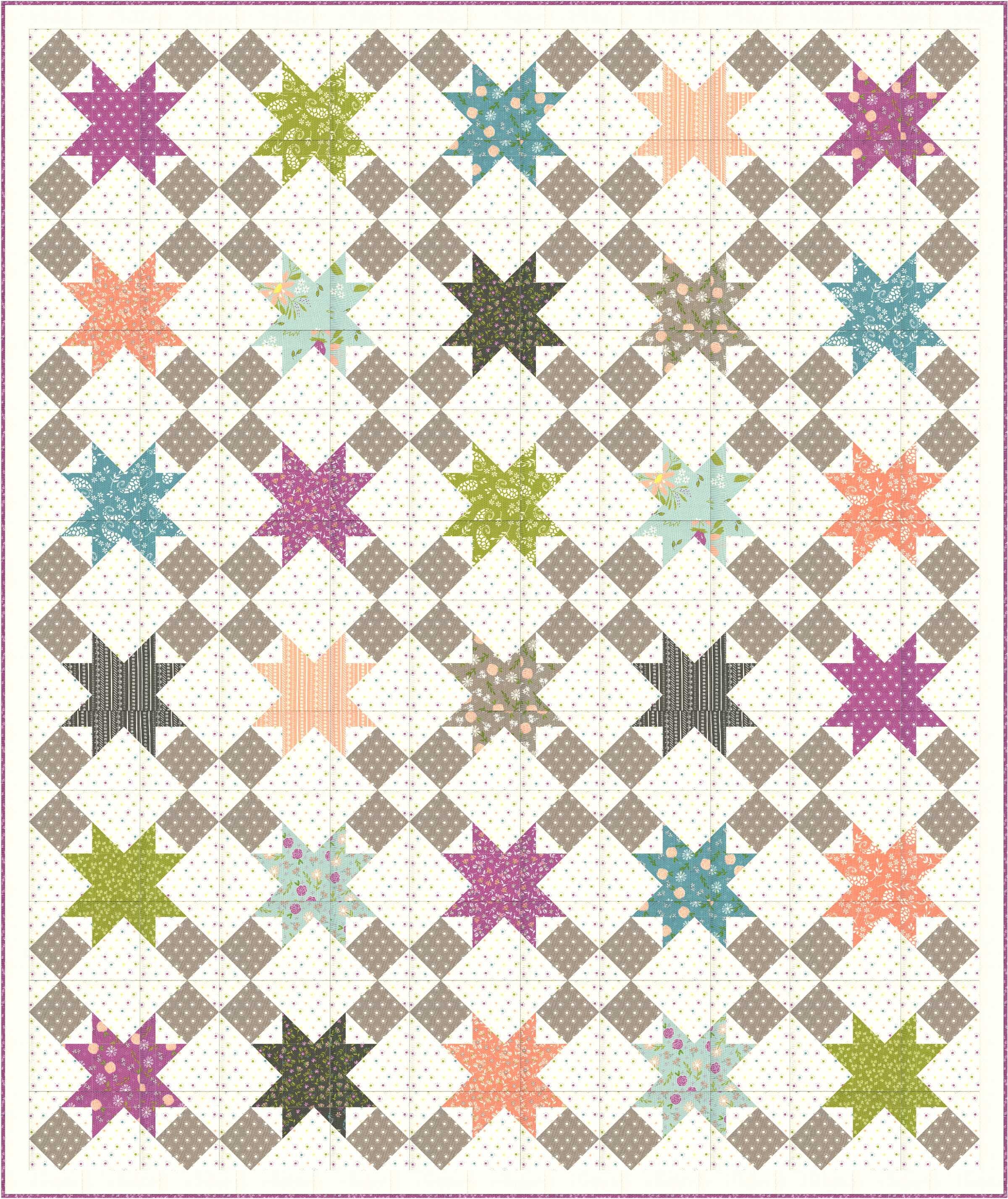 Sparkling PDF Pattern | Etsy