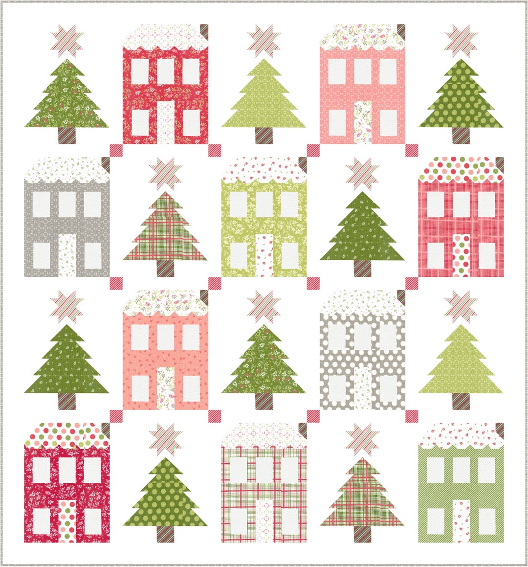 Little Town - PDF Pattern - Etsy