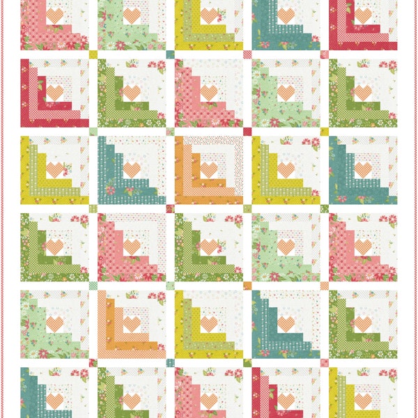 Heart Quilt Pattern - Etsy