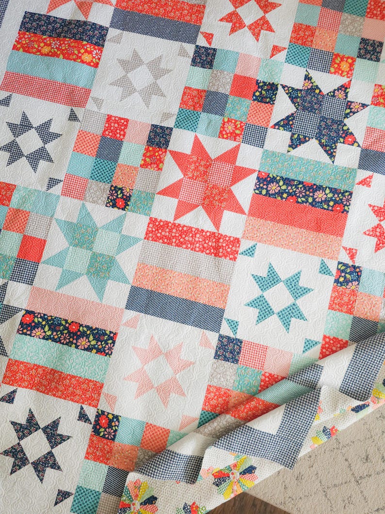 All American Remix Quilt Kit PRE-ORDER - Ships September - Etsy