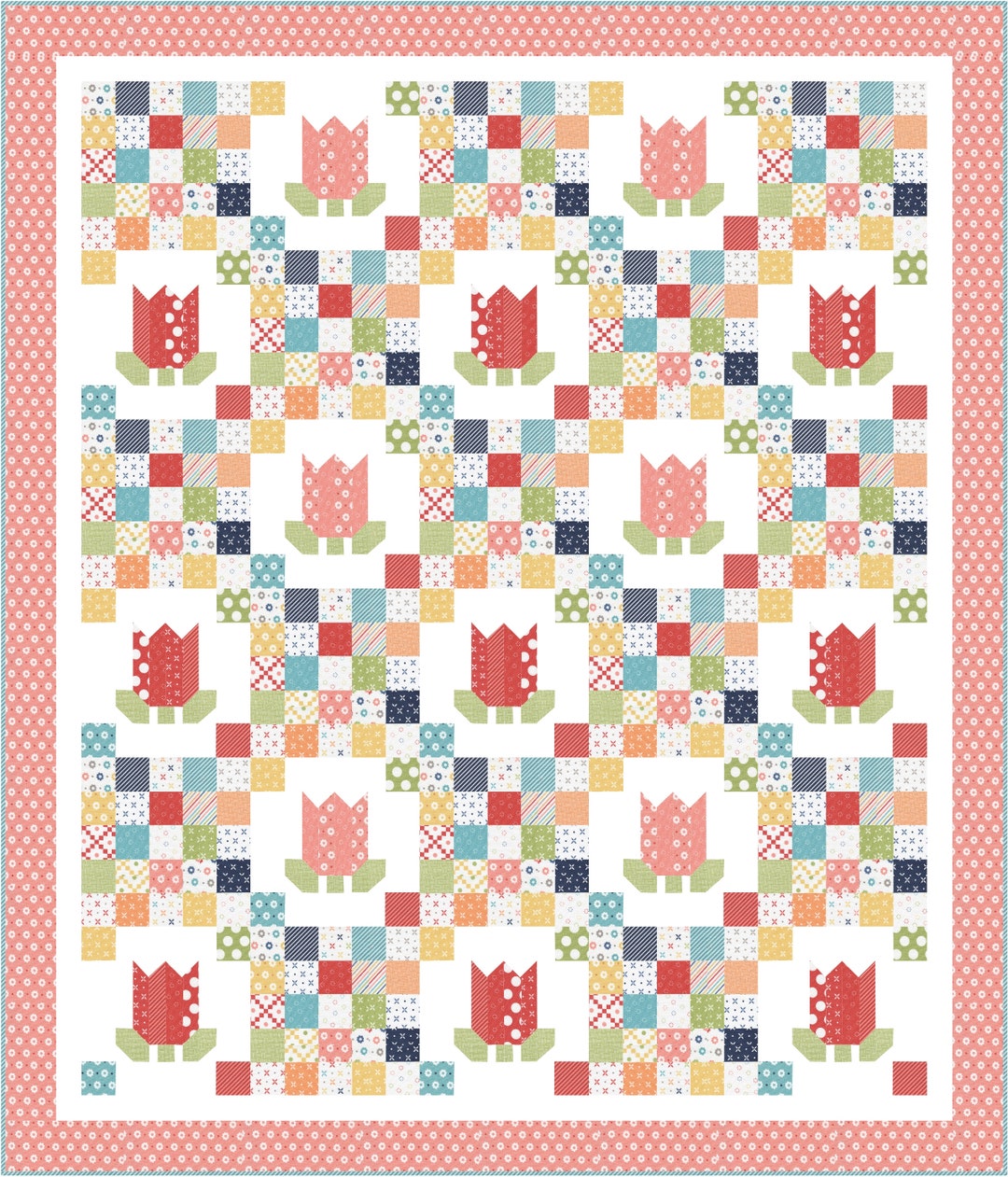 Friendly Blooms - PDF Pattern - Etsy