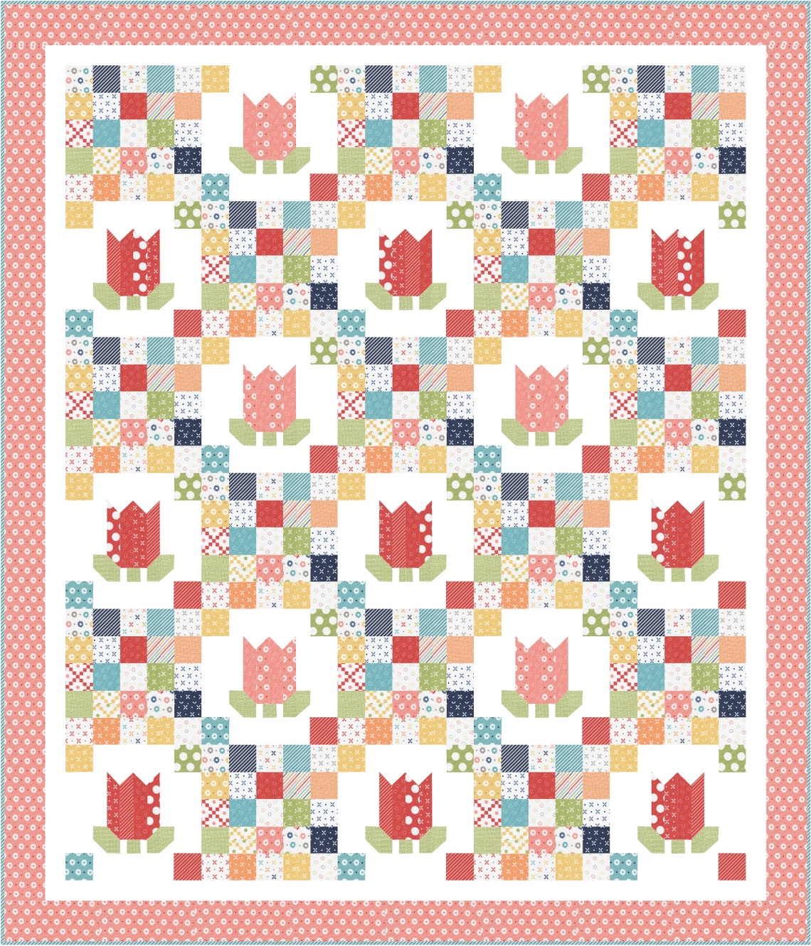 Friendly Blooms PDF Pattern - Etsy