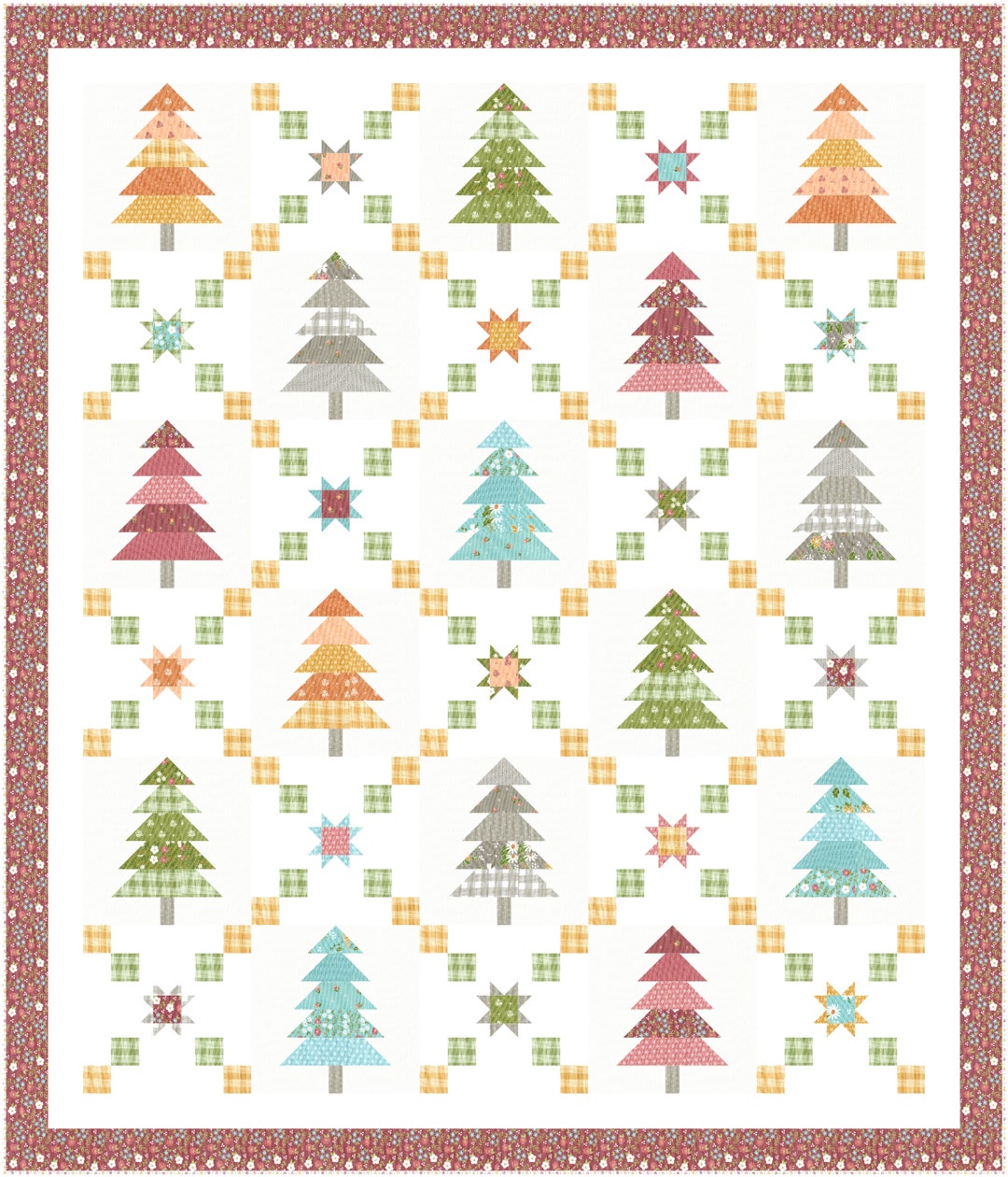 Regal Pines - PDF Pattern - Etsy