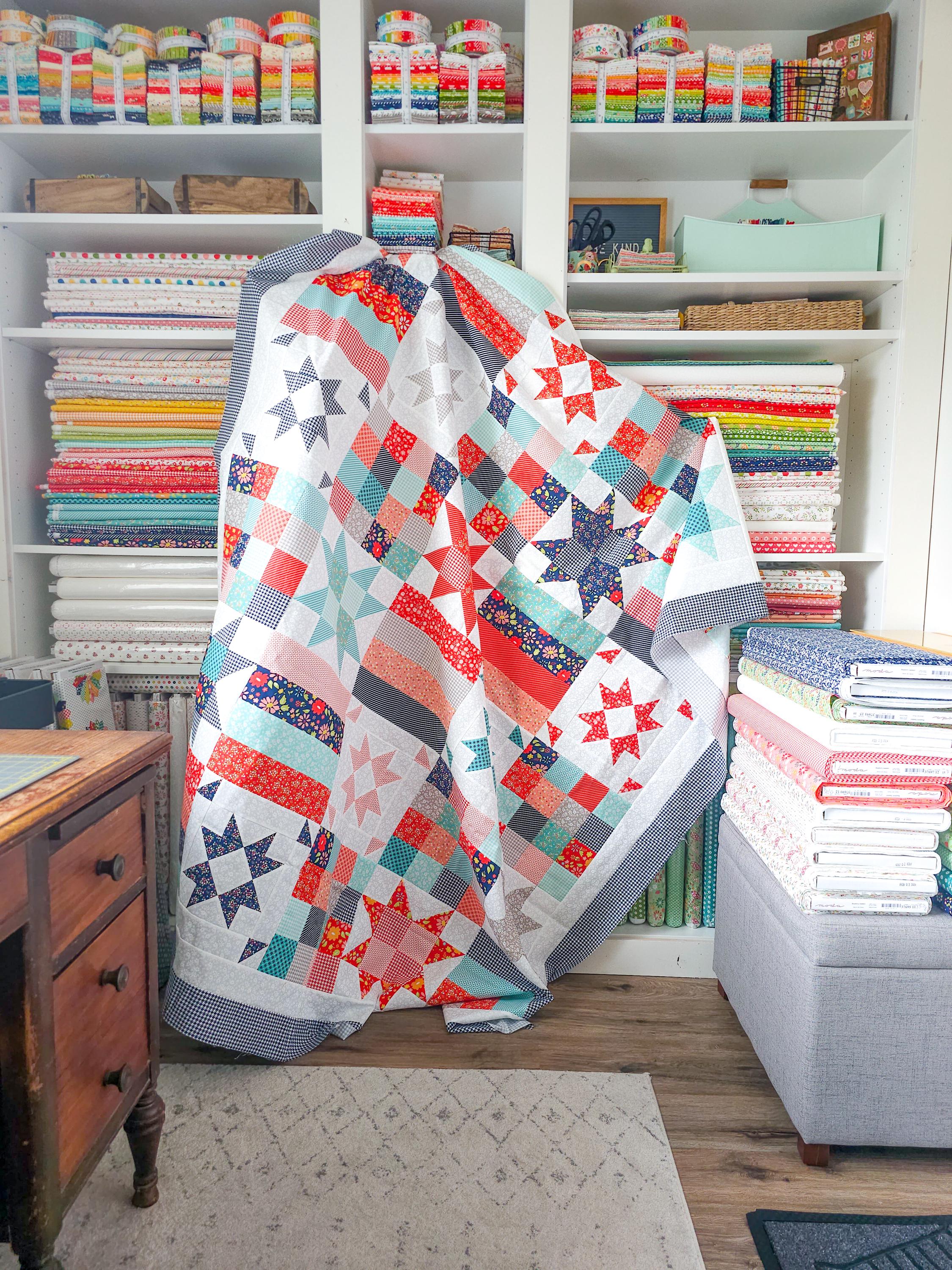 All American Remix Quilt Kit PRE-ORDER - Ships September - Etsy