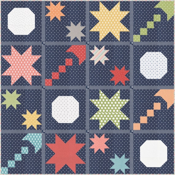 To the Moon PDF Pattern - Etsy