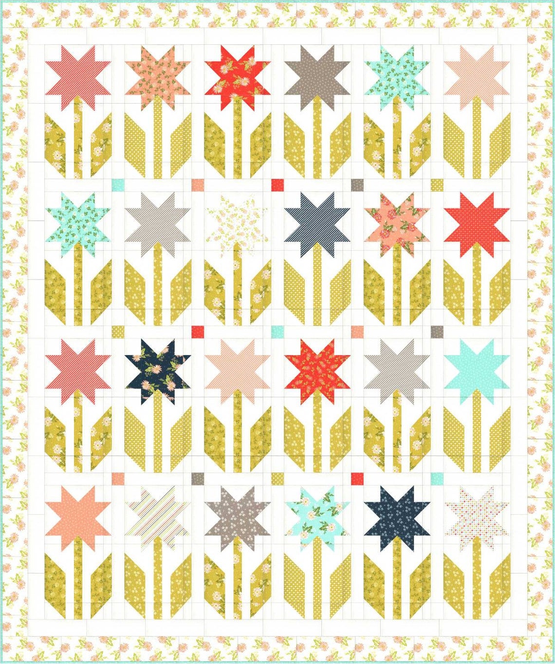 Botanical Garden Paper Pattern - Etsy