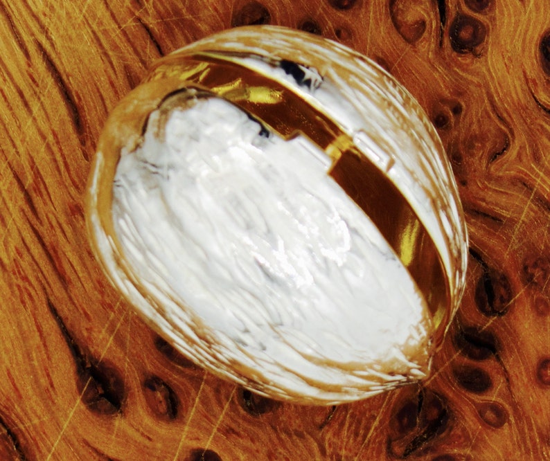 Walnut - Sterling Silver With Gold Plated Interior - Etsy