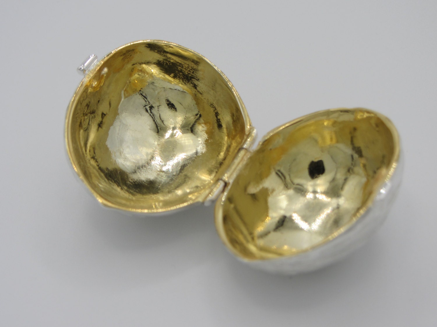 Walnut - Sterling Silver With Gold Plated Interior - Etsy