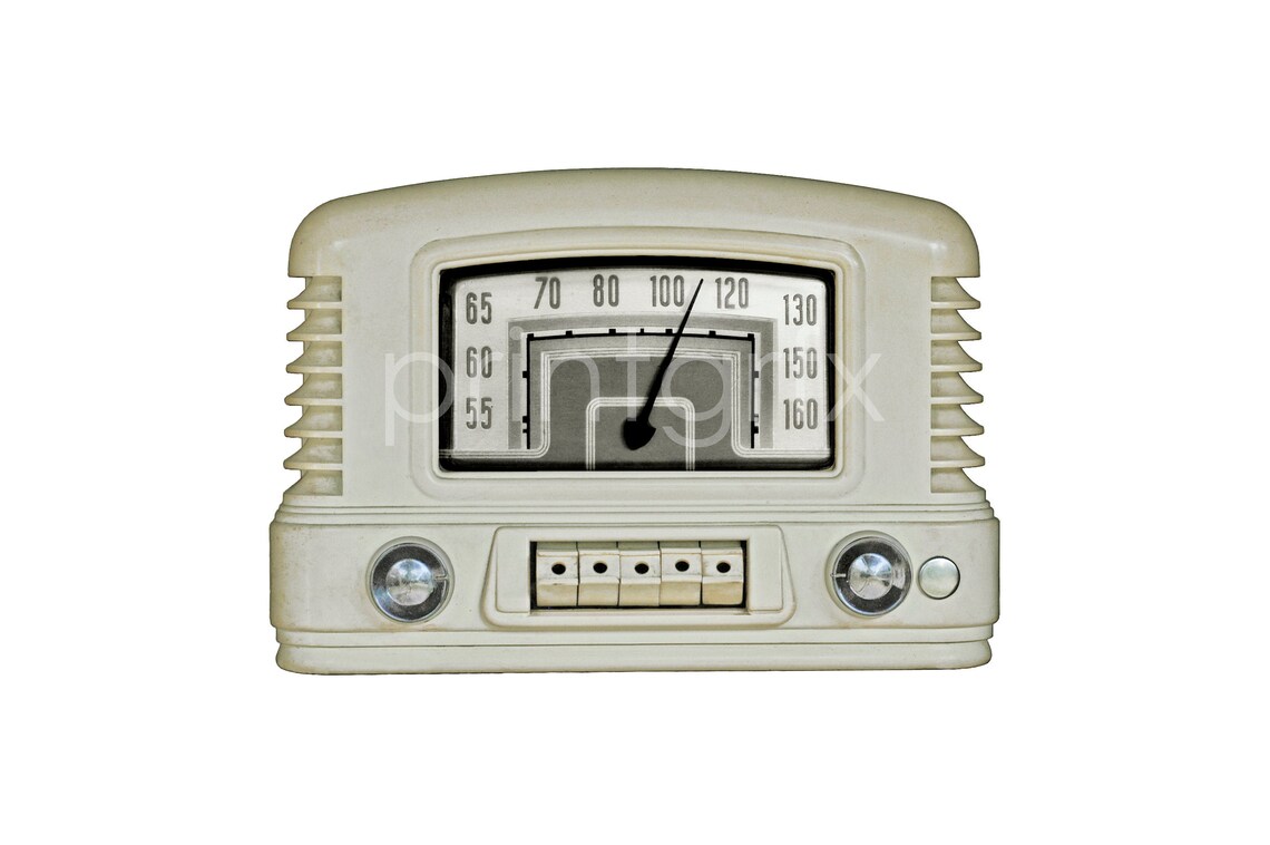 Vintage Radio Clip Art, Digital Clip Art, Graphics, Instant Download ...