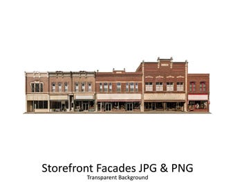Main Street USA, Town Square, Digital Storefront, Business Graphics ...