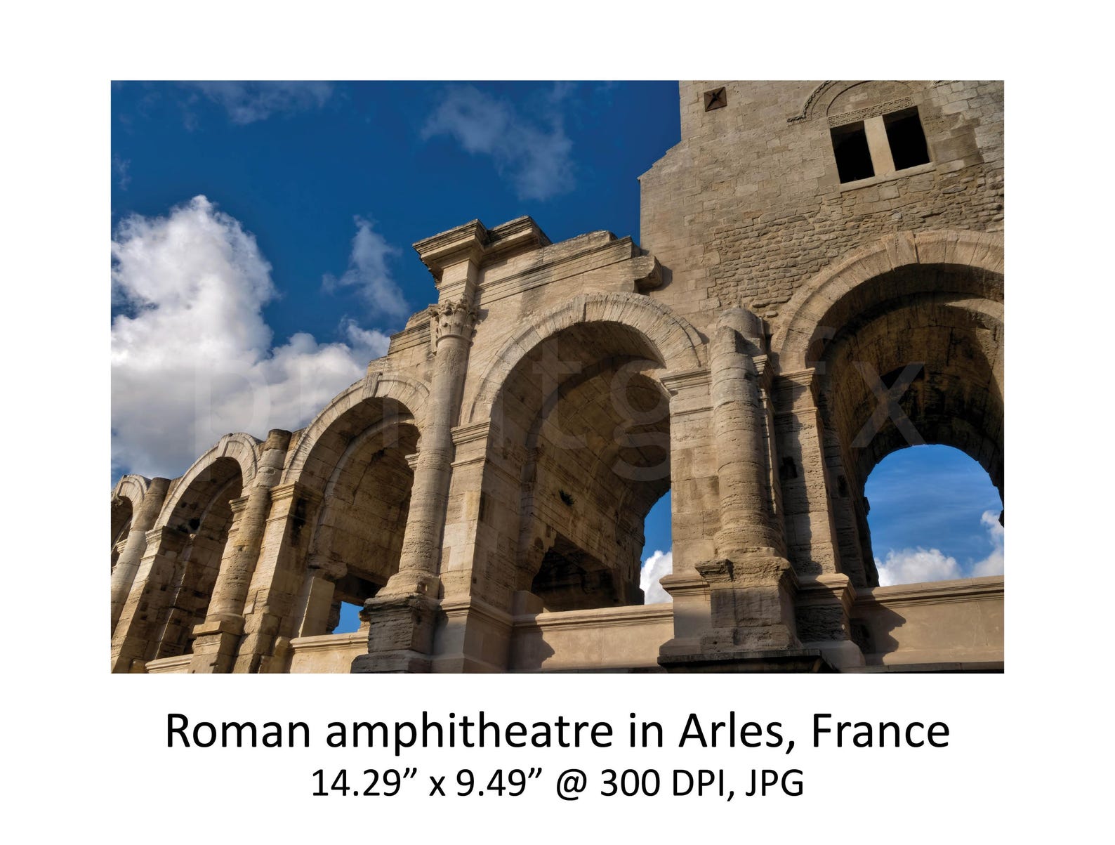 Arles Amphitheatre, France, Provence, Architectural, Medieval ...