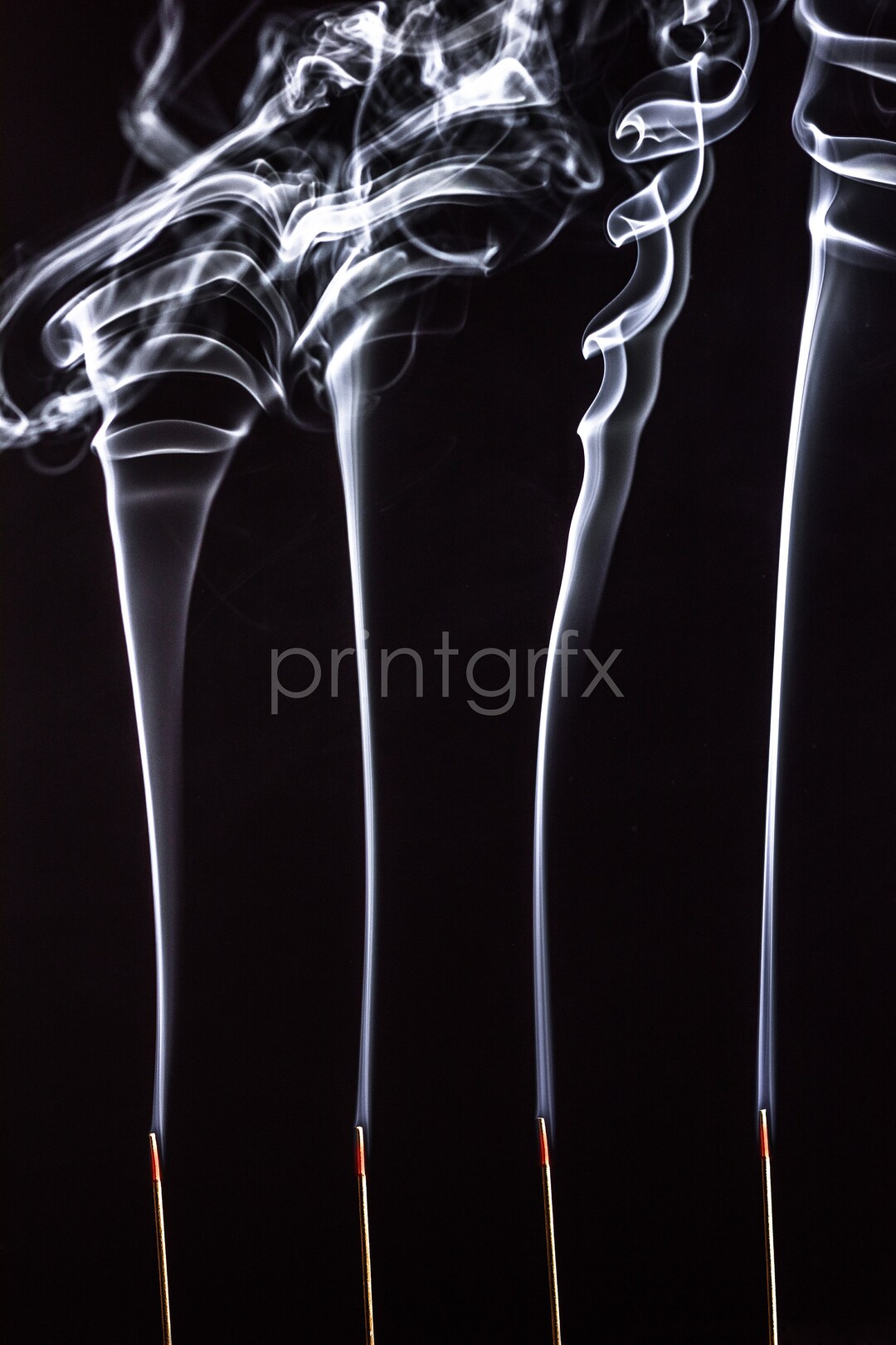 Free Form, Black & White, Background, Digital Download, Incense Smoke ...