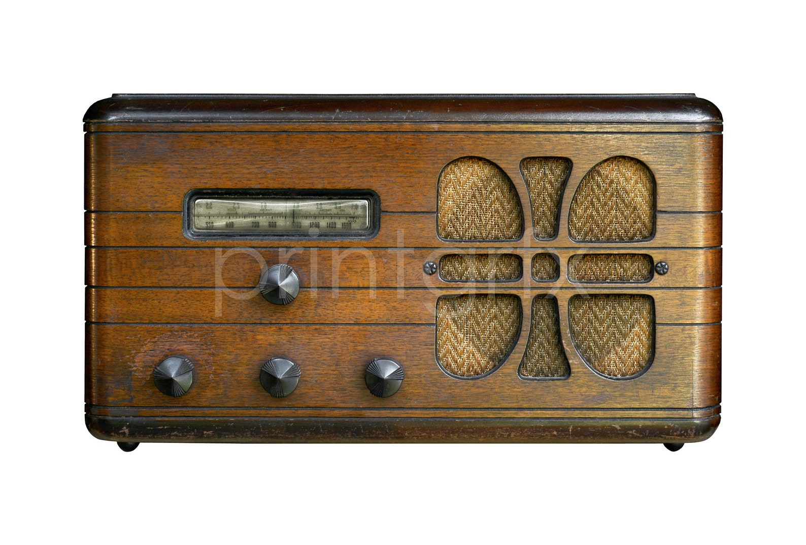 Vintage Radio Clip Art, Digital Clip Art, Digital Graphics, Instant ...