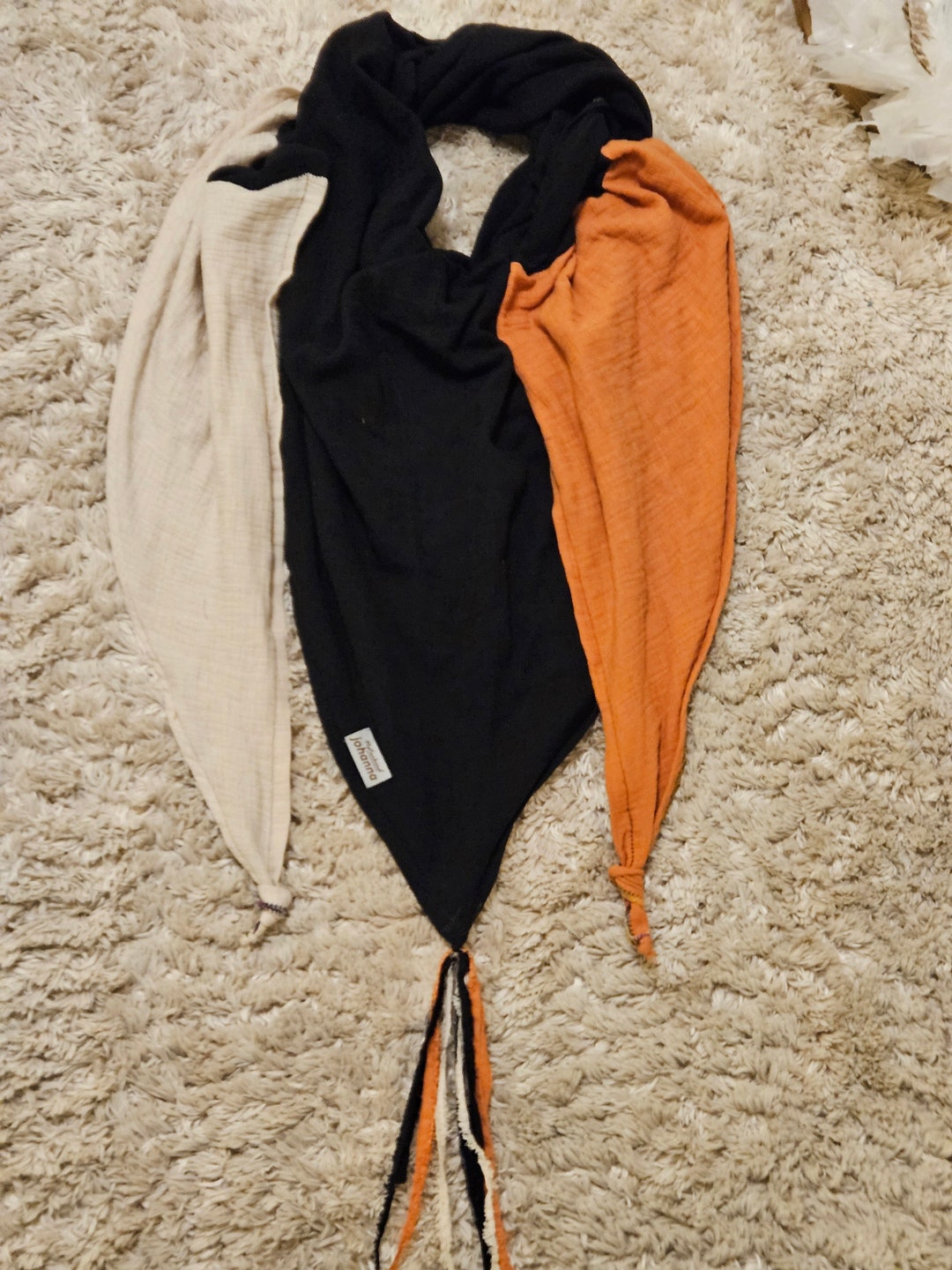 Musselin Tuch Groß,halstuch Groß ,dreieckstuch Groß, Bio-bambus Tuch ...