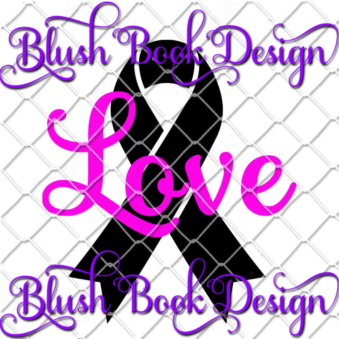 Love Awareness Ribbon Multi Layer Book Folding Pattern - Etsy