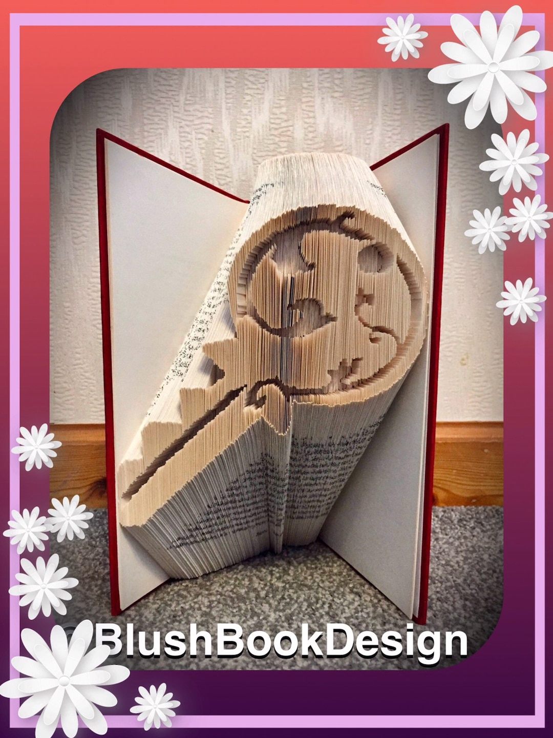 Fancy Door Key Book Folding Pattern New Home Gift - Etsy