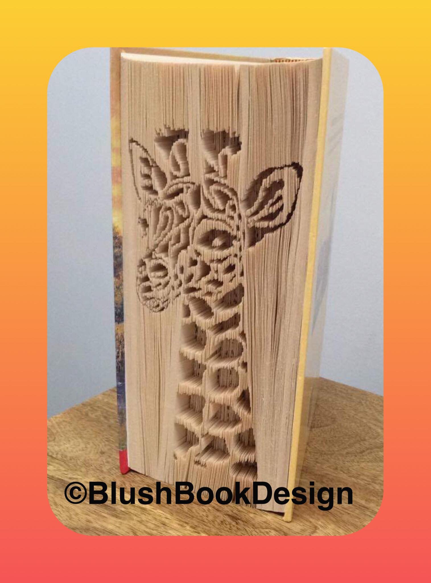 Giraffe Book Folding Pattern PDF Digital Download - Etsy UK