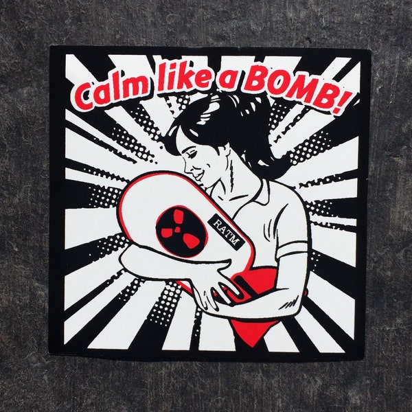 Rage Against the Machine Sticker - Etsy