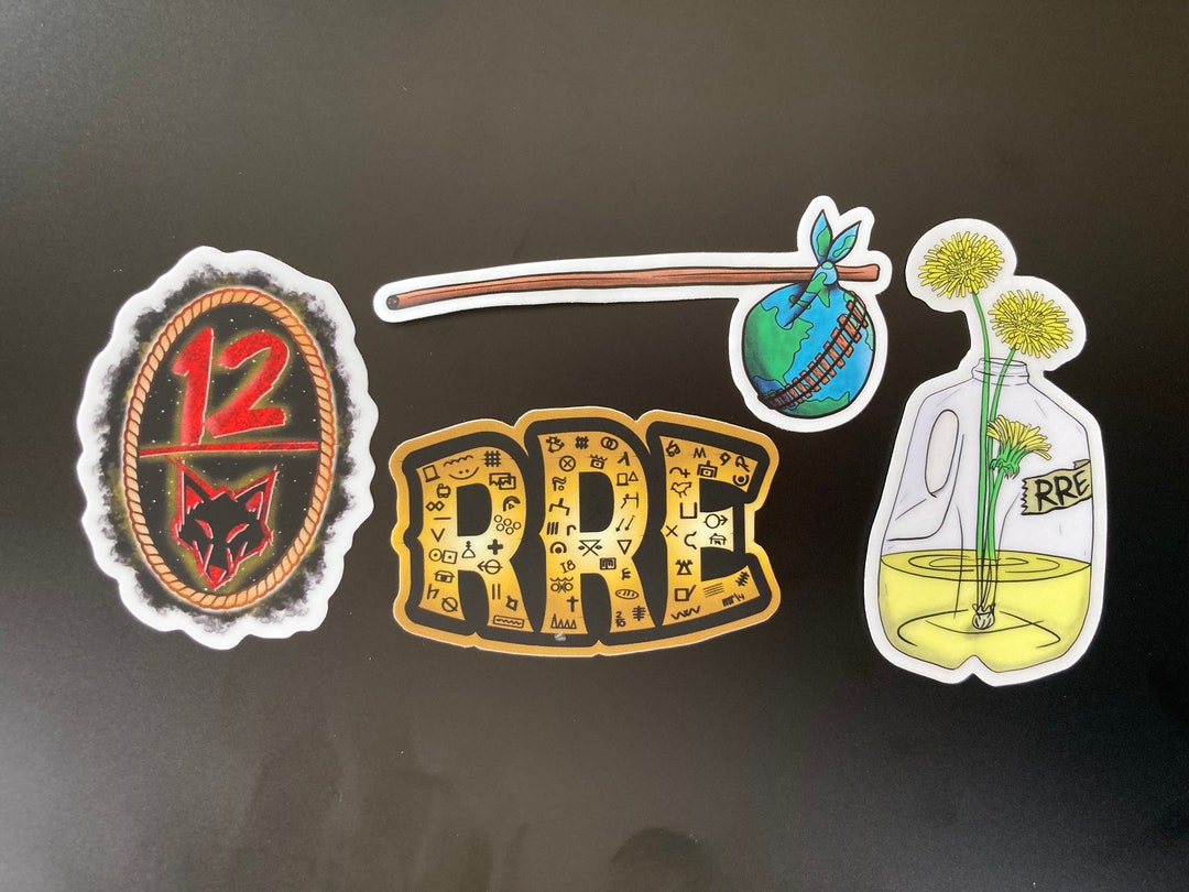RRE Fan Art Sticker Pack - Etsy