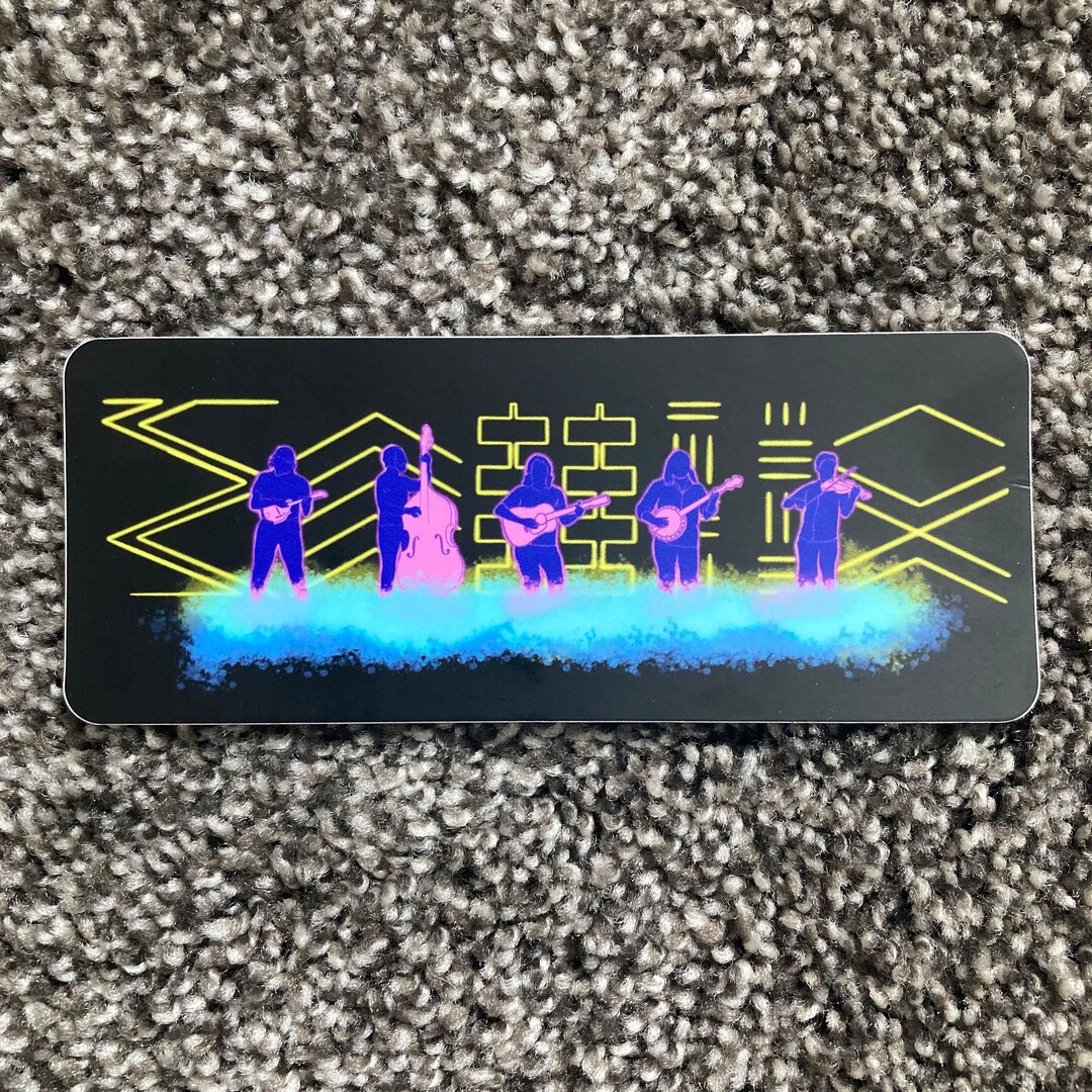 Billy Strings Fan Art Sticker Silhouette Strings BMFS - Etsy