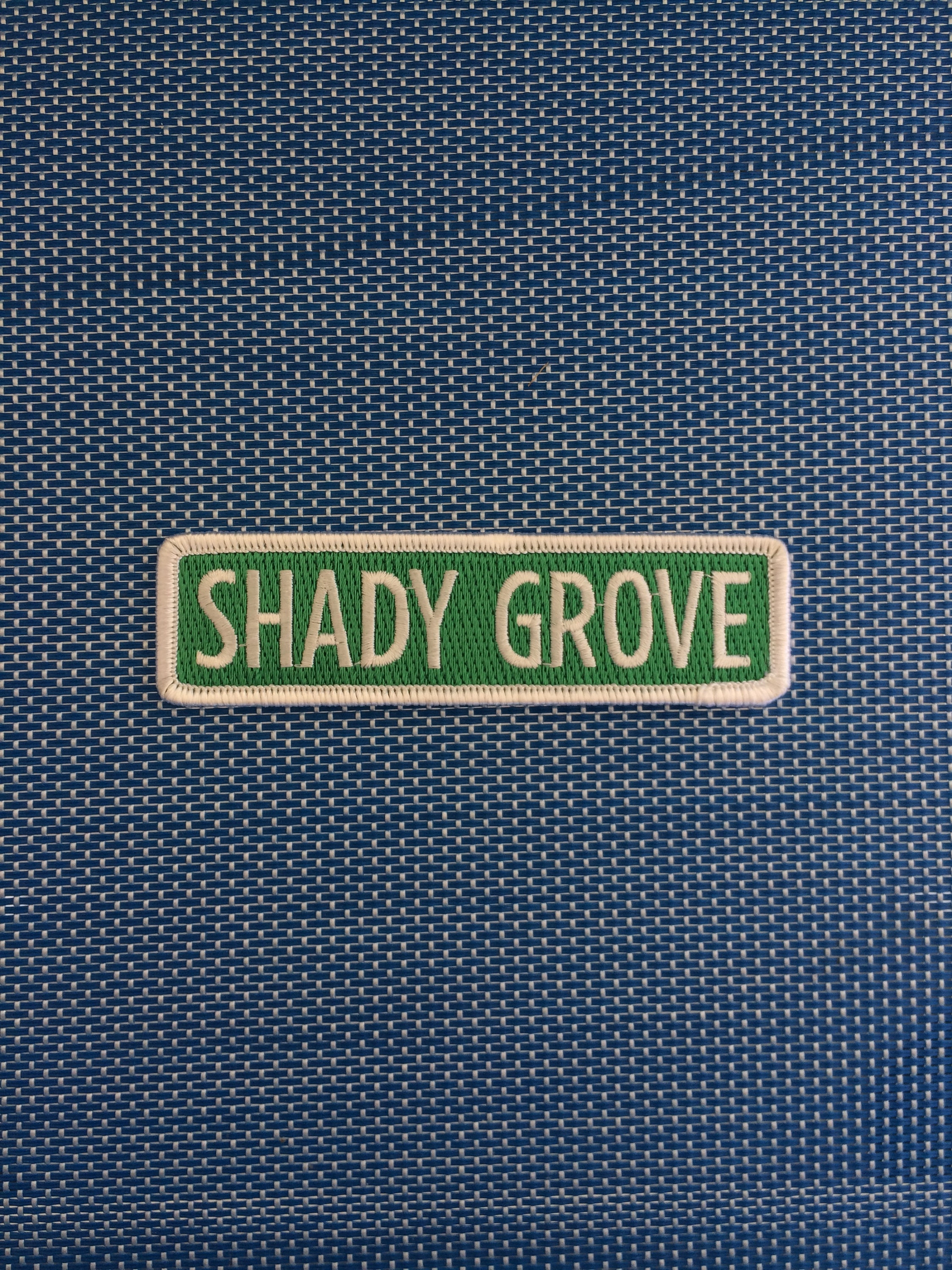 Shady Grove Street Sign Patch Bluegrass Fan Art - Etsy