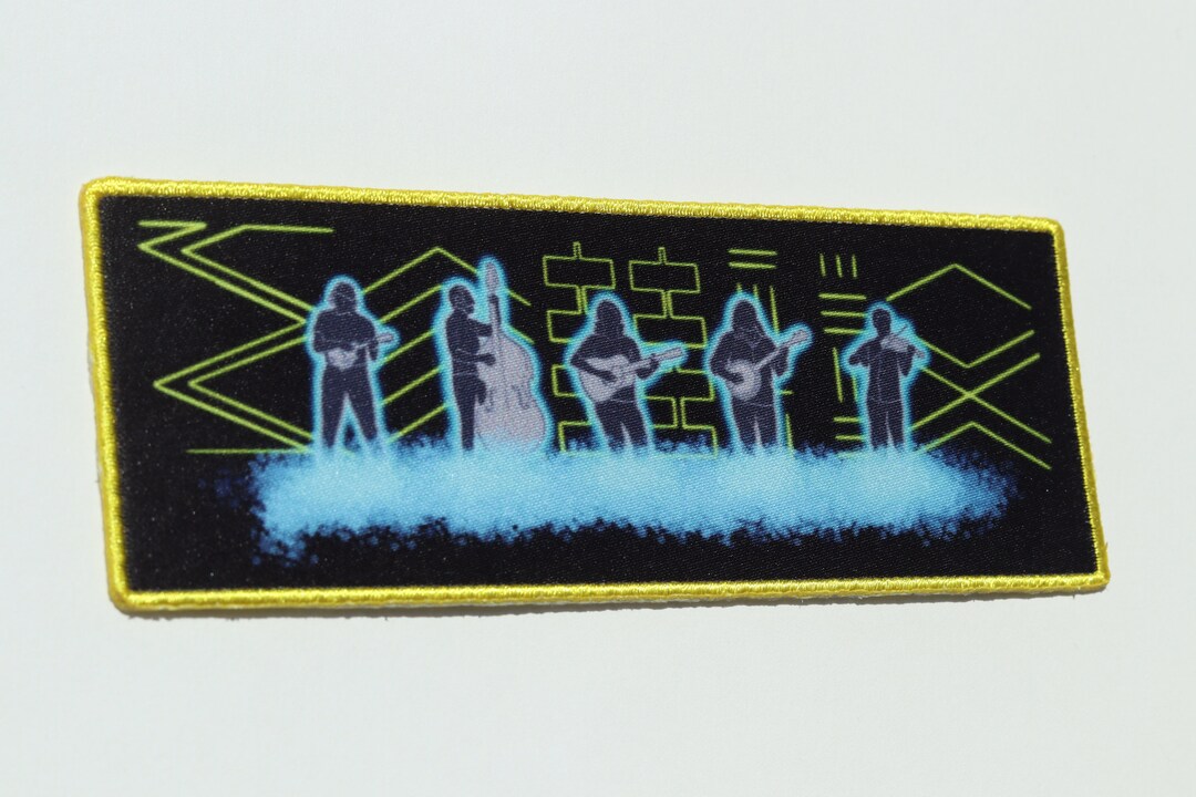 Bluegrass Strings Stage Lights Fan Art Patch - Silhouette - Etsy