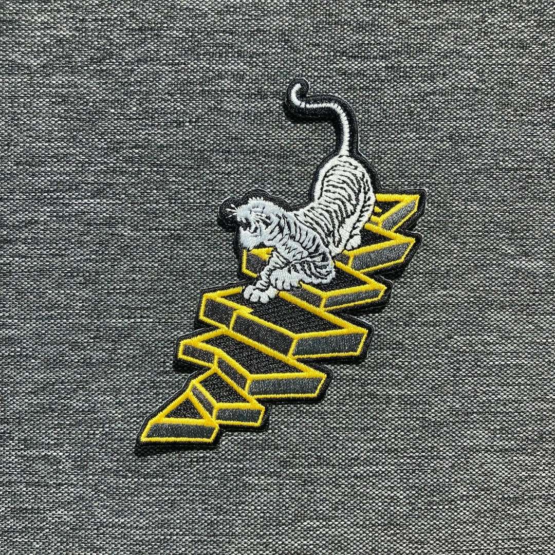 Jerry Garcia Inspired Tiger Patch - Etsy