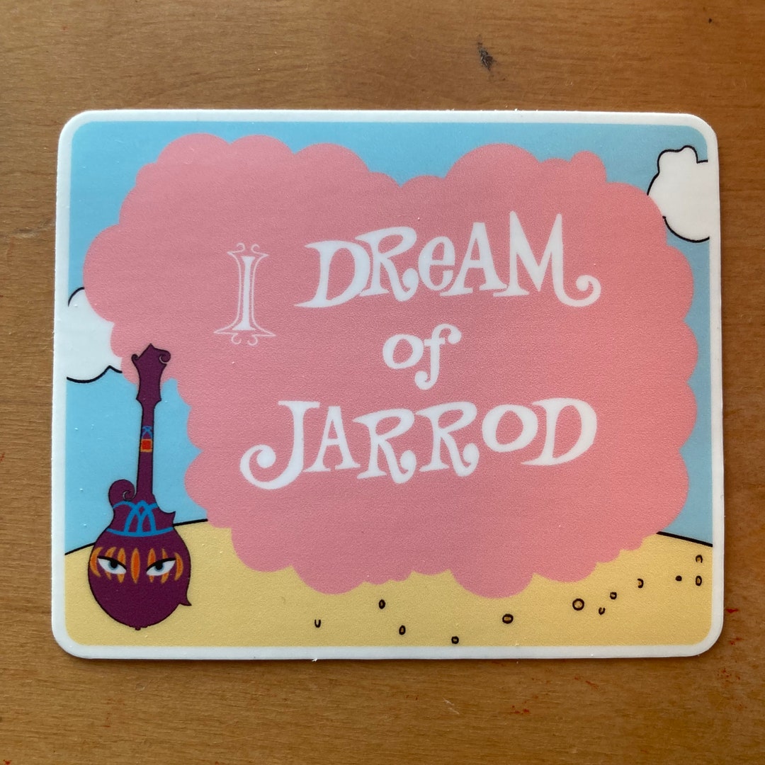 Jarrod Walker Fanart Sticker - I Dream of Jarrod - Bluegrass Strings - Etsy