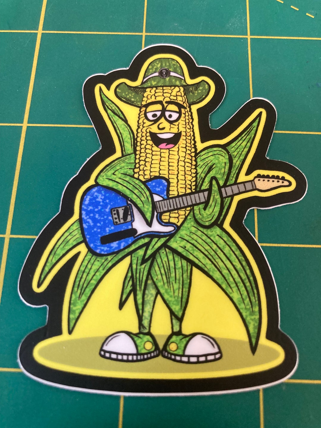 Cosmic Country Corn Dude Sticker - Daniel Donato Fan Art - Etsy