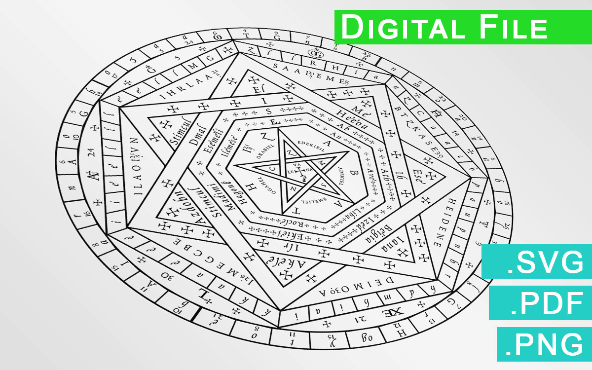 Sigillum Dei (vector Image) - Etsy Canada