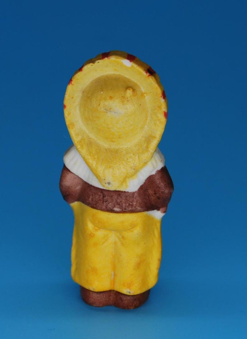 Frozen Charlotte Penny Doll Indian Boy Chief Figurine - Etsy