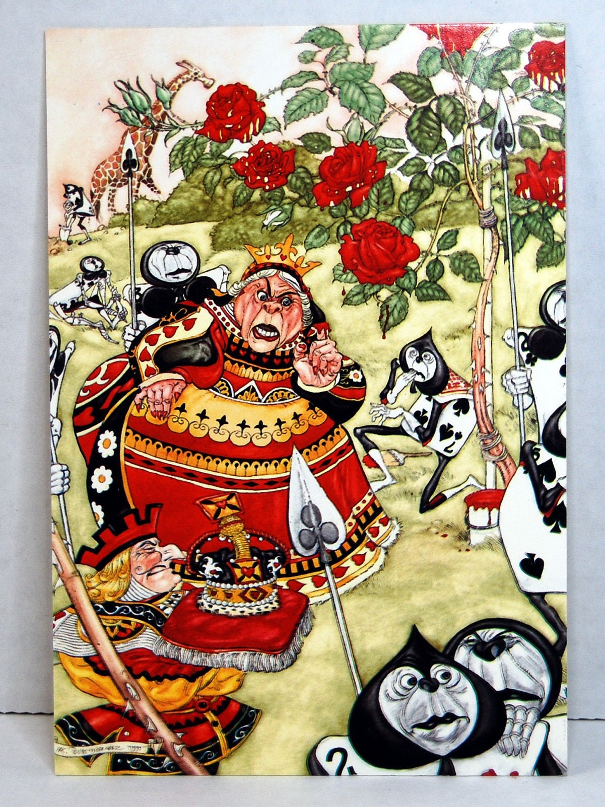 Alice in Wonderland by Angel Dominguez. - Etsy