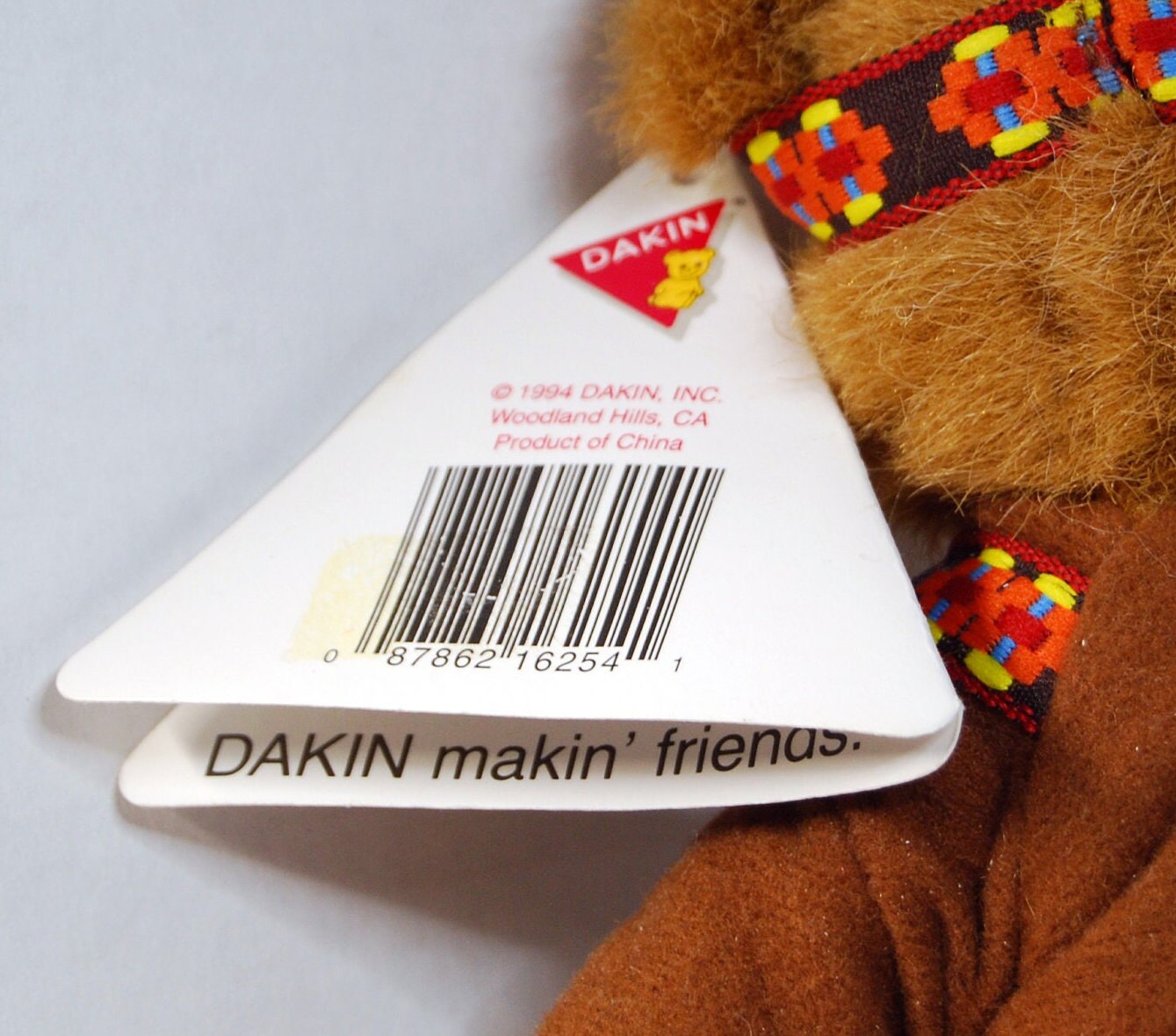 Vintage Dakin Indian Boy Teddy Bear - Etsy