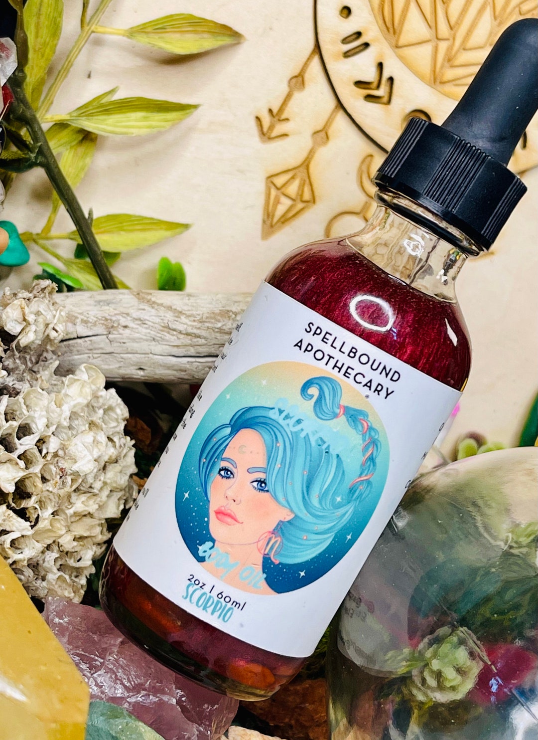 Scorpio Body Oil - Etsy