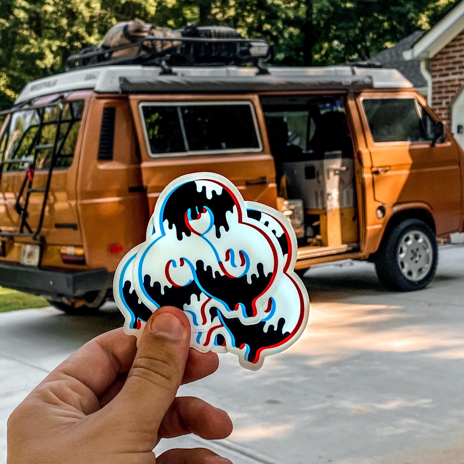 Bonnaroo Music and Arts Festival - Drippyroo - Sticker - Trippy Drip ...