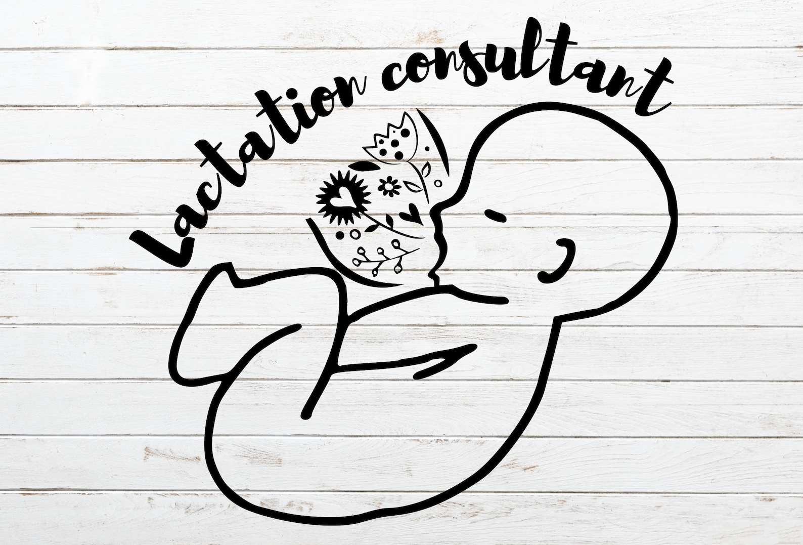 Cute Lactation Consultant Design SVG PNG Instant Download - Etsy