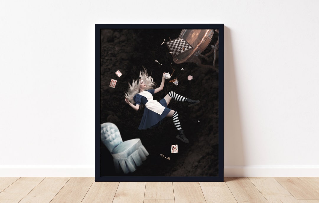 Down the Rabbit Hole | Alice in Wonderland Inspired White Rabbit Mad ...