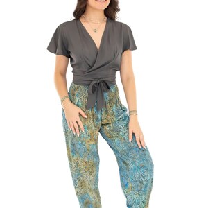 PIYOGA- Scrunch Bottom Pants (summer Collection) With 1 Pockets ...