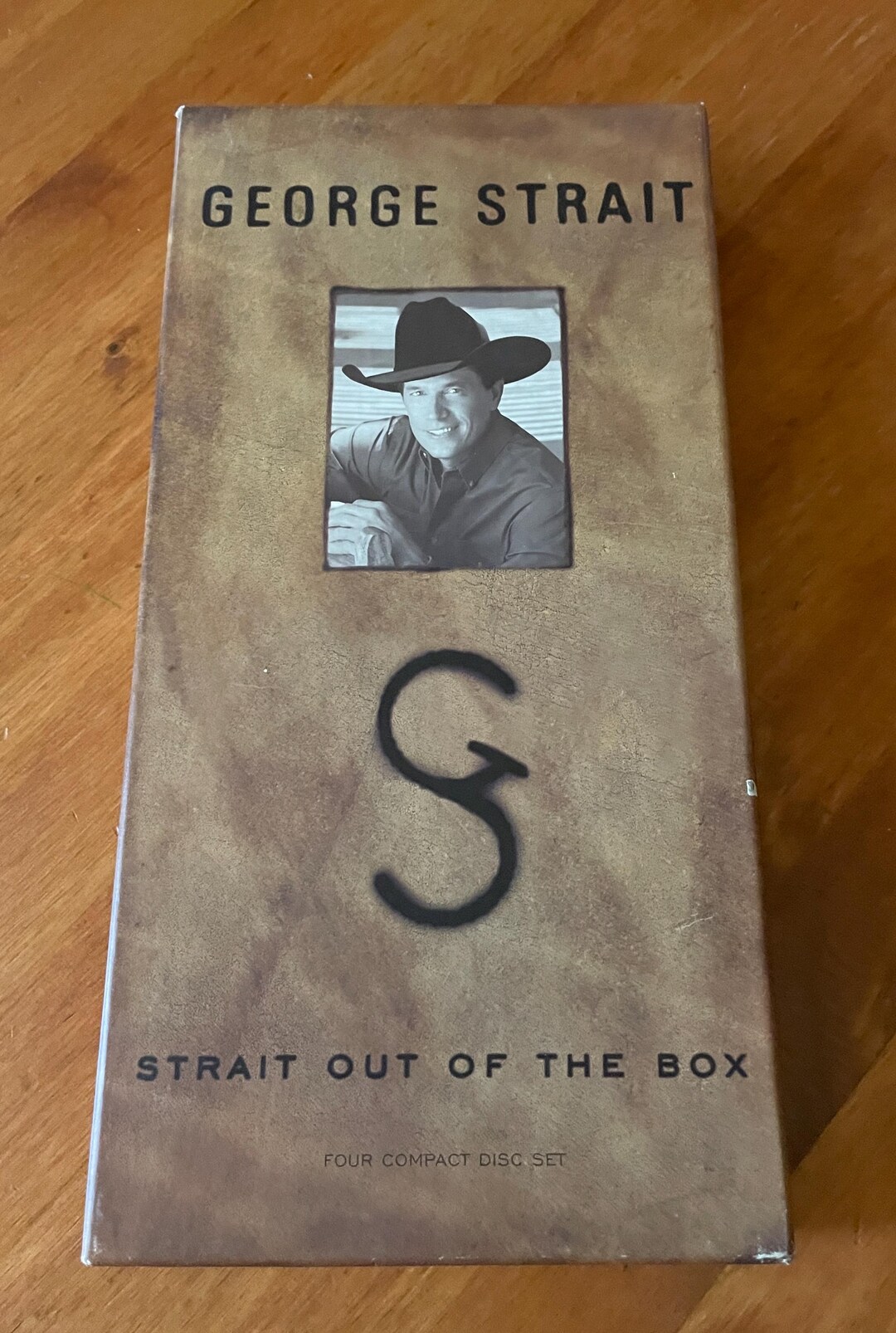 Vintage George Strait Set 4 Cds"strait Out of the Box" Country Western ...