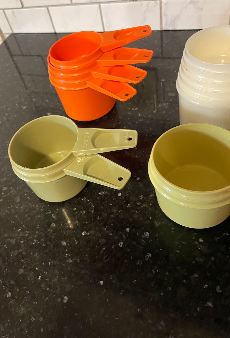 Vintage Measuring Cups (your Choice Size and Color) Green/ Harvest ...
