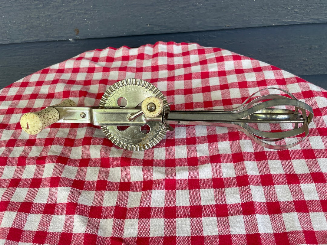 ECKO High Speed Super Center Drive Better /egg Beater 1950s Wooden ...