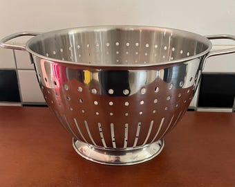 Vintage Tupperware Large Yellow Colander Strainer #1523-1 Tupperware ...