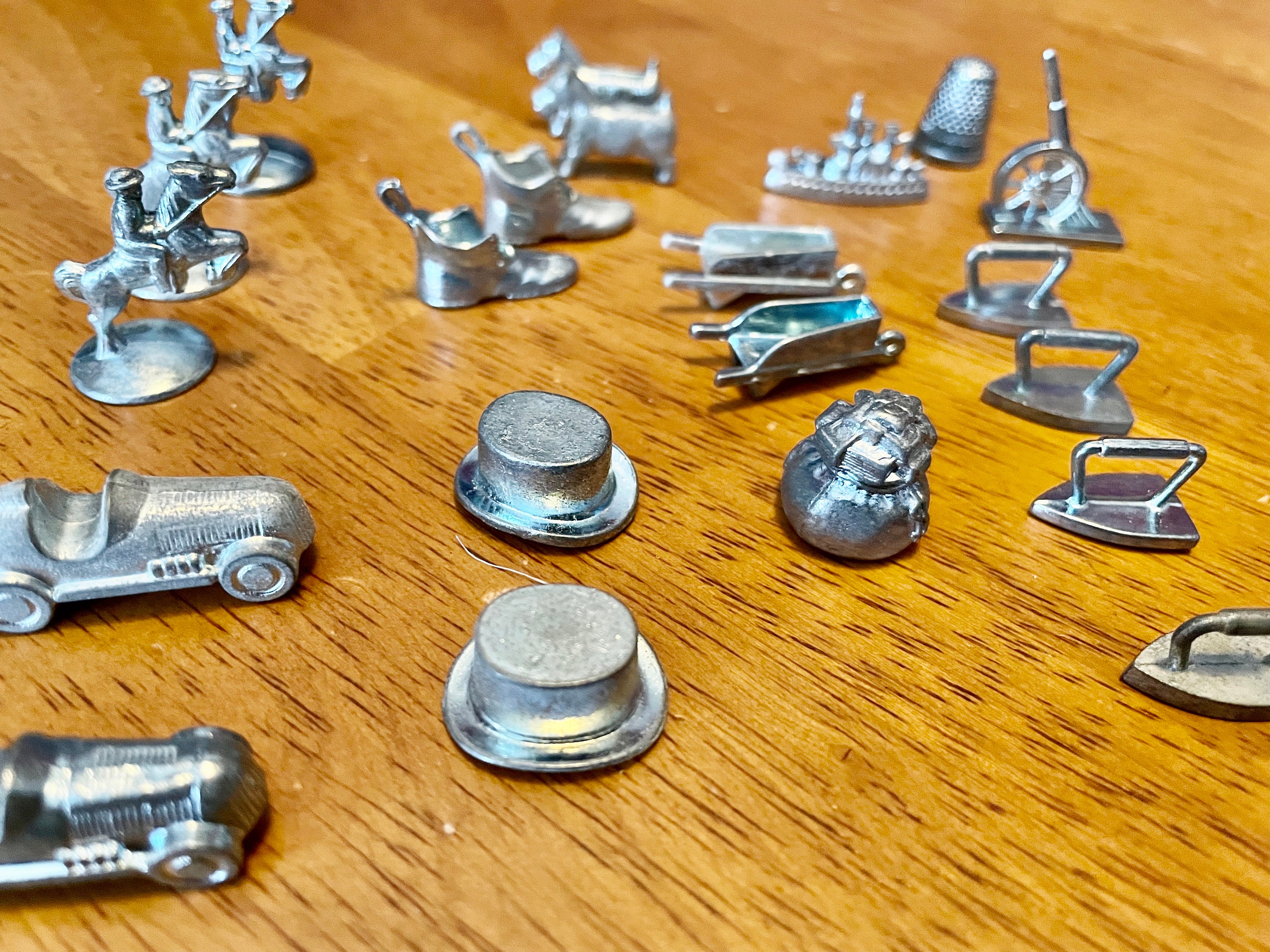Original Monopoly Pieces